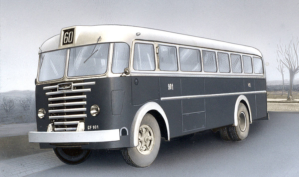 Ikarus 60 FAÜ-BKV és Vidéki Nagyvárosok - Oldikarus